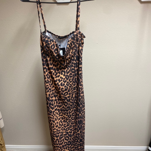 PrettyLittleThing | Dresses | Leopard Print Dress | Poshmark